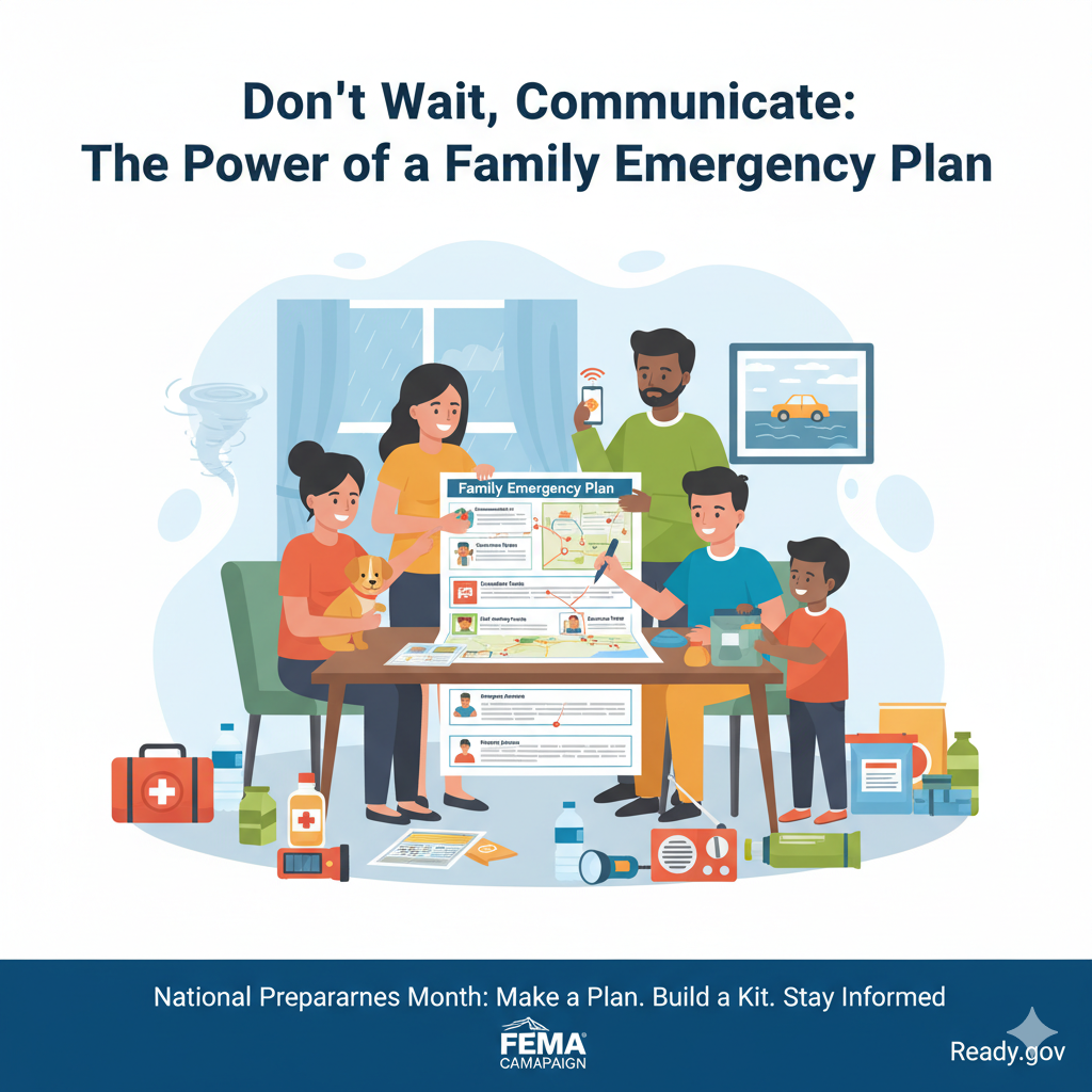 Don't Wait, Communicate: The Power of a Family Emergency Plan - Lakes ...